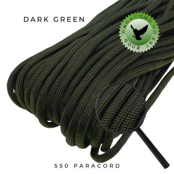 Paracord produsert i USA, av leverandør til US Army. - Paracord.no
